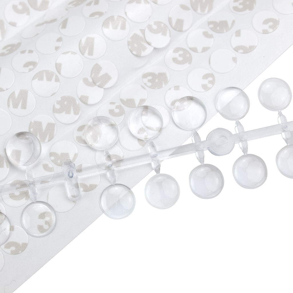 MUESTRARIO BOTONES TRANSPARENTES 120u - VelnaCosmetics